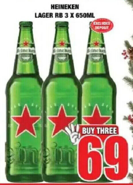 Heineken specials at Boxer Liquors – Jan 2026