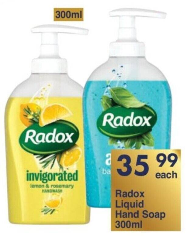 Radox Liquid Hand Soap 300 ml offer at President Hyper