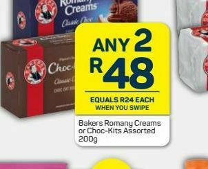 Bakers biscuits 2 offer at Pick n Pay Hypermarket