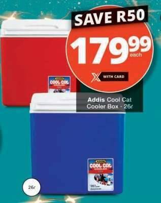 Cooler box specials at Checkers – Dec 2025