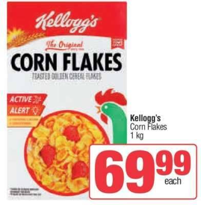 Kellogg's Corn Flakes offer at Spar