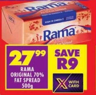 Rama specials at Shoprite – Dec 2026