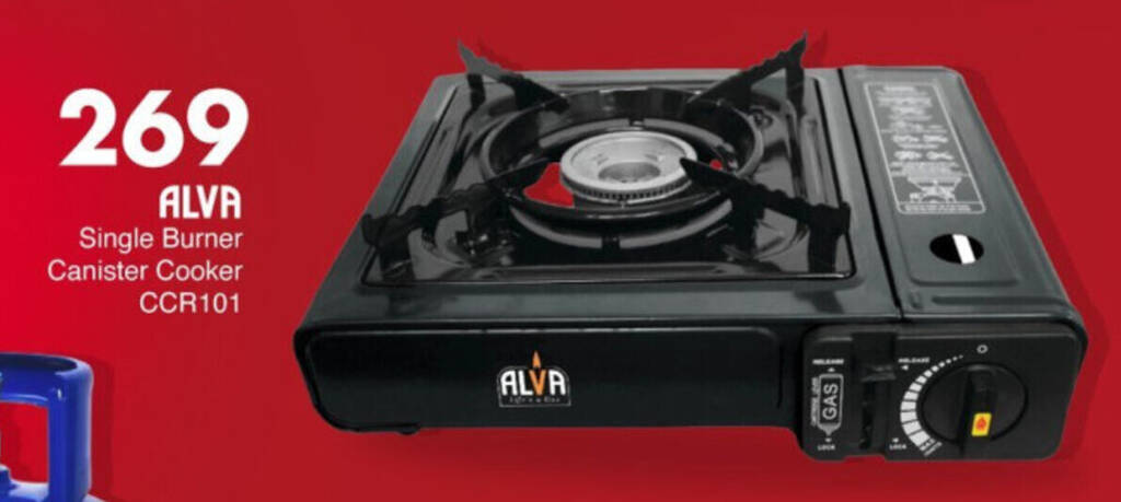 ALVA Single Burner Canister Cooker offer at Save Hyper