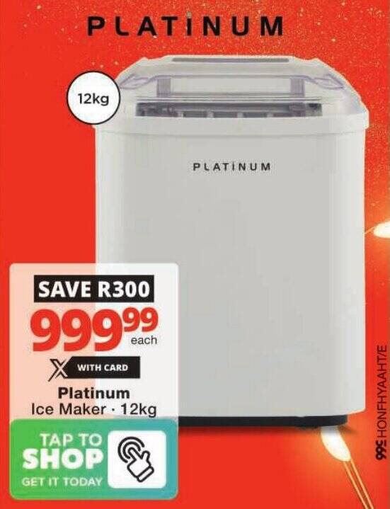 Ice specials at Checkers – Dec 2025