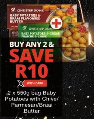 Potatoes specials at Checkers – Dec 2025
