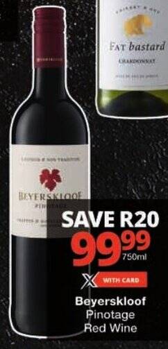 Red Wine specials at Checkers – Dec 2025