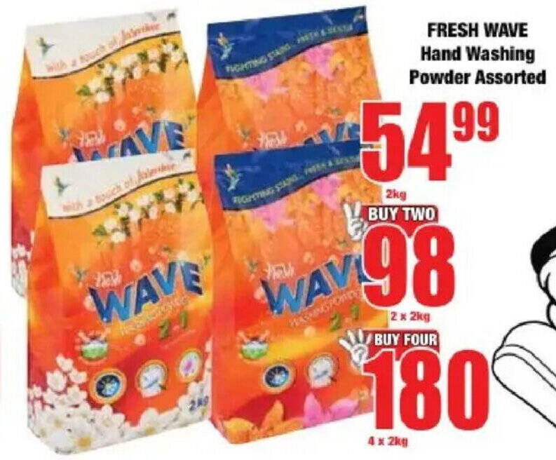 Washing powder specials at Boxer – Dec 2026