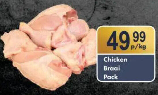 Chicken Braai Pack offer at President Hyper