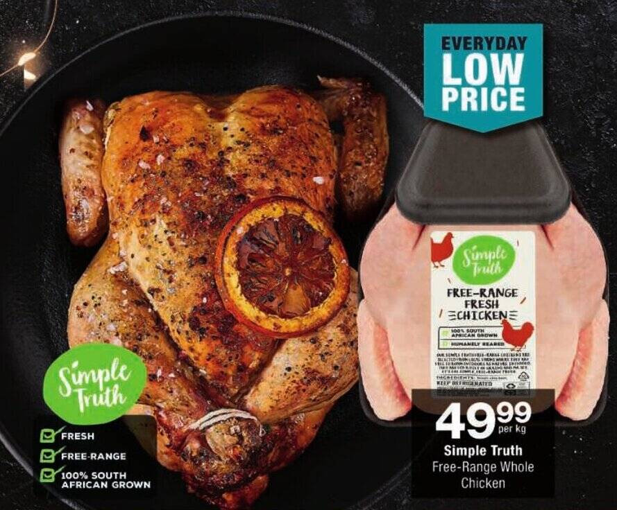 Simple Truth specials at Checkers – Dec 2025