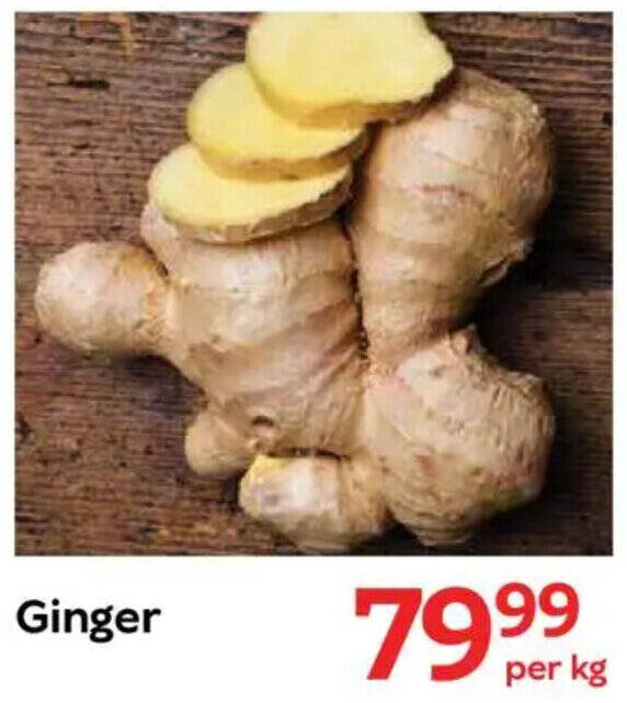 Ginger offer at Oxford Freshmarket