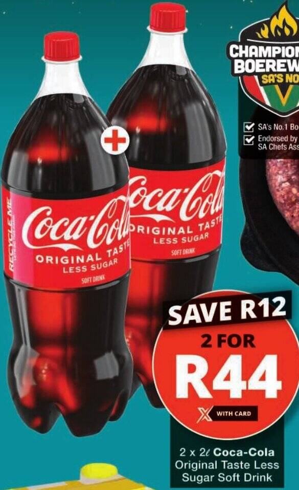 Soft drink specials at Checkers – Jan 2026