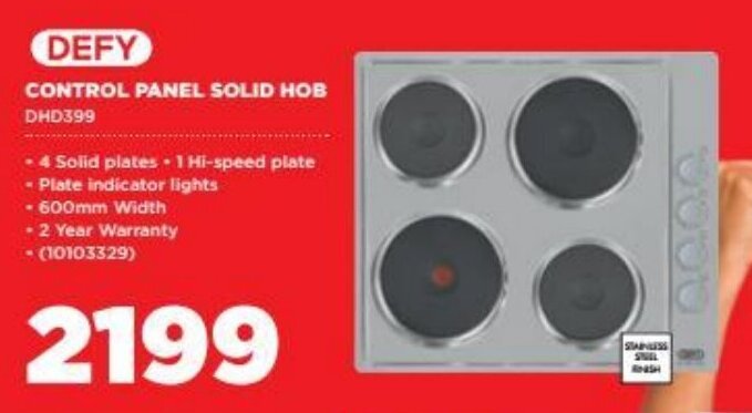 Defy Control Panel Solid HOB offer at HiFi Corp