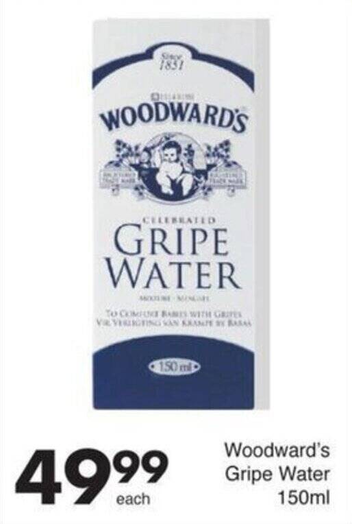 Woodward's Gripe Water 150 ml offer at Save