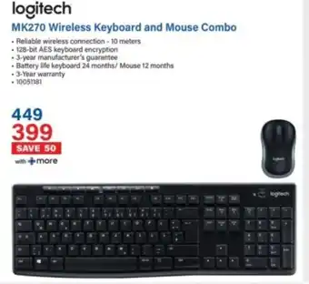 Logitech MK270 Wireless Keyboard and Mouse Combo offer at Incredible ...