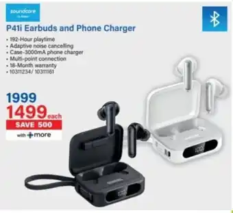 Soundcore P41i Earbuds and Phone Charger offer at Incredible Connection
