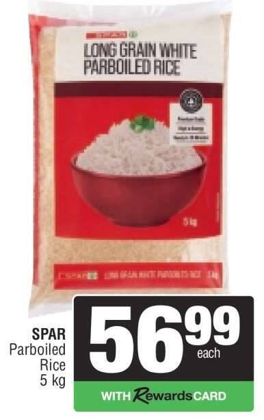 Rice specials at Spar – Jan 2026