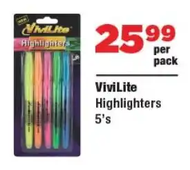 ViviLite Highlighters offer at OK Foods