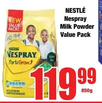 NESTLÉ Nespray Milk Powder Value Pack offer at Boxer