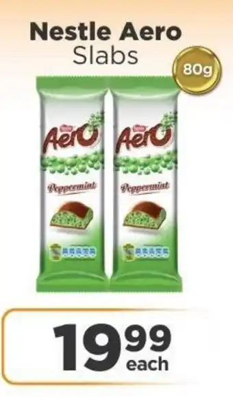 Nestle Aero Slabs 80 g offer at Check Star