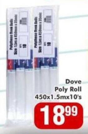 Dove Poly Roll offer at Big Save
