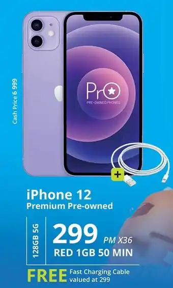 iPhone 12 Premium Pre-owned offer at Cellucity