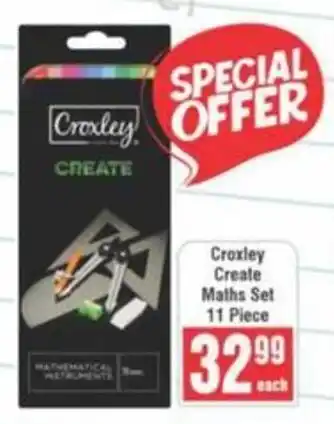 Croxley Create Maths Set offer at Frontline