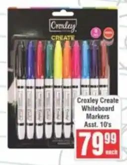 Croxley Create Whiteboard Markers offer at Frontline