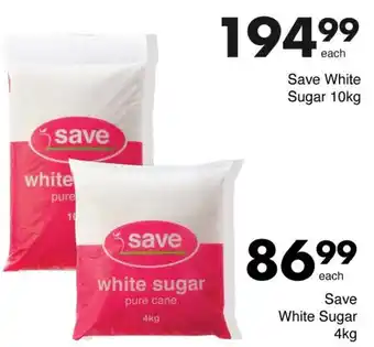 Save White Sugar 10 kg offer at Save