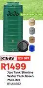JoJo Tank Slimline Water Tank Green 750L 81464682 offer at Leroy Merlin