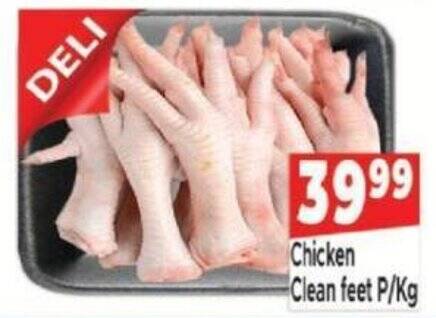 Chicken Clean feet offer at Supa Store