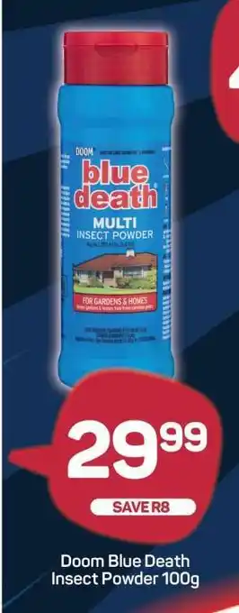 Doom Blue Death Insect Powder 100g offer at Pick n Pay