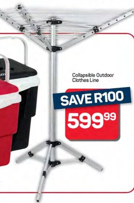 Collapsible Outdoor Clothes Line offer at Pick n Pay