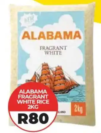 Alabama fragrant white rice 2 kg offer at 1UP