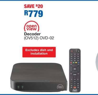 Openview Decoder (OV512) OVD-02 offer at OK Furniture