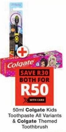 Colgate Kids Toothpaste All Variants & Colgate Themed Toothbrush offer ...