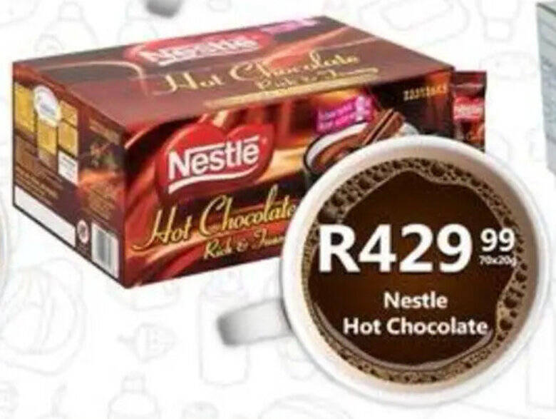 Nestle Hot Chocolate offer at Take 'n Pay