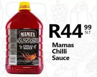 Mamas Chilli Sauce 5 Lt offer at Take 'n Pay