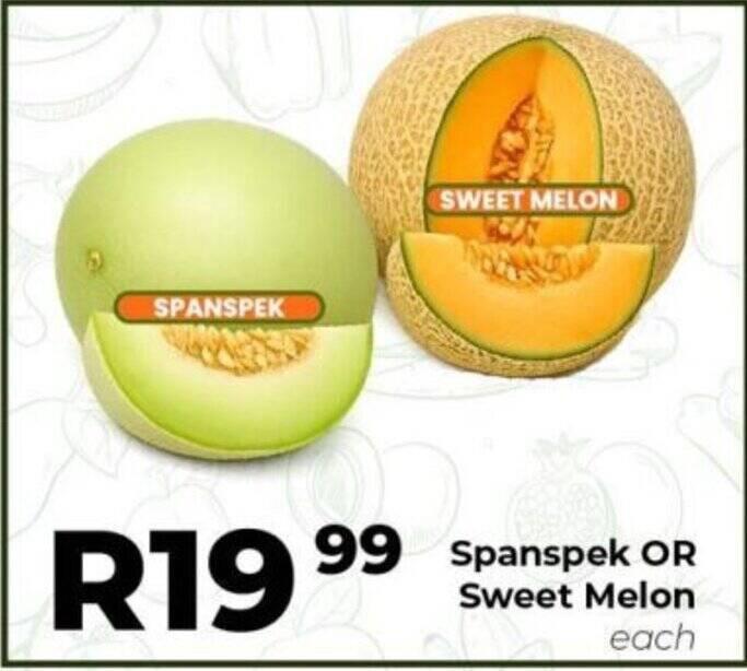 Spanspek OR Sweet Melon offer at Take 'n Pay