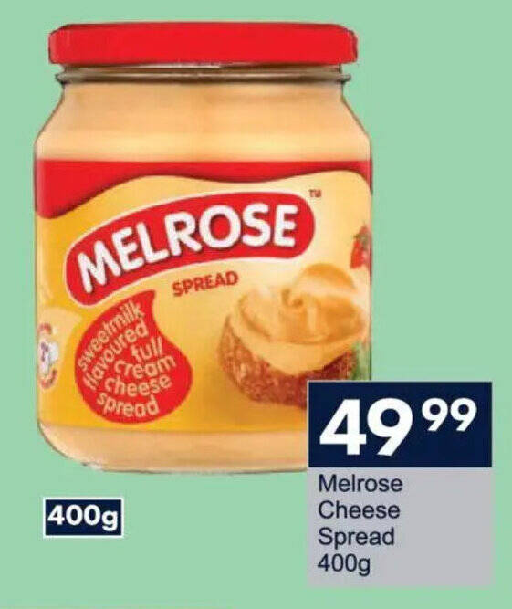 Melrose Cheese Spread 400 g offer at President Hyper