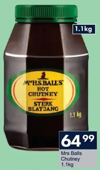 Mrs Balls Chutney 1.1 kg offer at President Hyper
