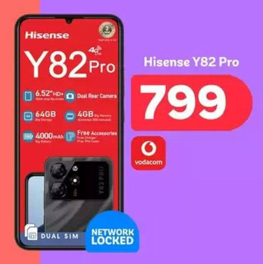 Hisense Y82 Pro offer at PEP