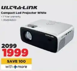Ultra-link LED HD Projector offer at HiFi Corp