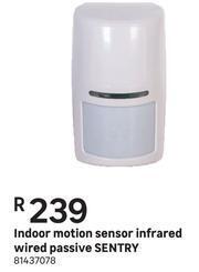 Sentry Indoor Motion Sensor Infrared Wired Passive offer at Leroy Merlin
