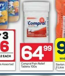 Compral tablets offer at Pick n Pay