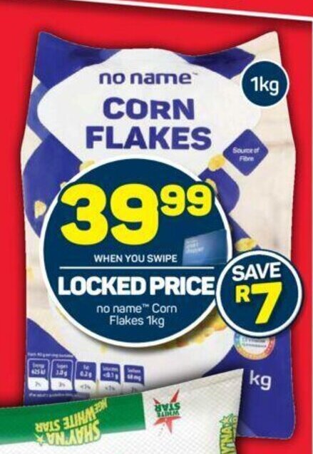 No Name™ Corn Flakes 1kg offer at Pick n Pay
