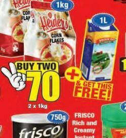 Heiders corn flakes 2 offer at Boxer