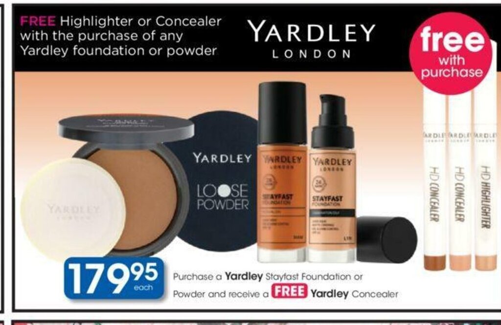 Yardley Makeup At Clicks | Saubhaya Makeup