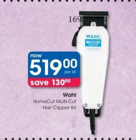 Wahl Homecut Multi Cut Hair Clipper Kit Offer At Clicks