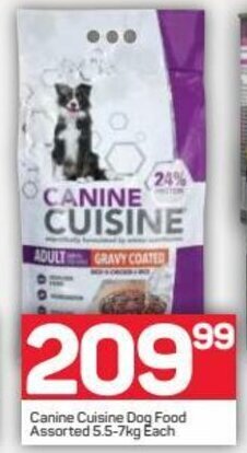 Canine Cuisine Dog Food Assorted 5.5-7kg offer at Pick n Pay