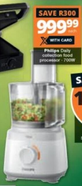 Philips Daily Collection Food Processor 700W offer at Checkers